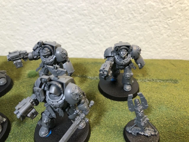 WARHAMMER 40K TERMINATORS Squad Dark Angels 10th Edition Size 5x (#7408 ...