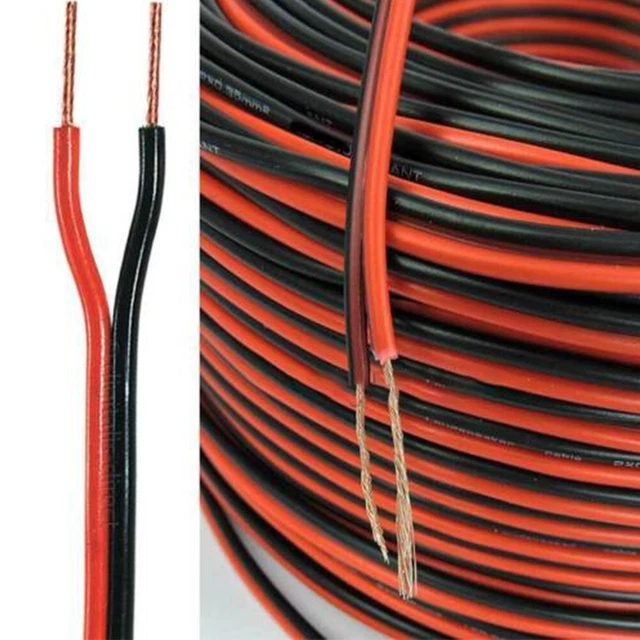 COMPACT 2 BROCHES rallonge cable connecteur filaire bande DEL lumi??re ...
