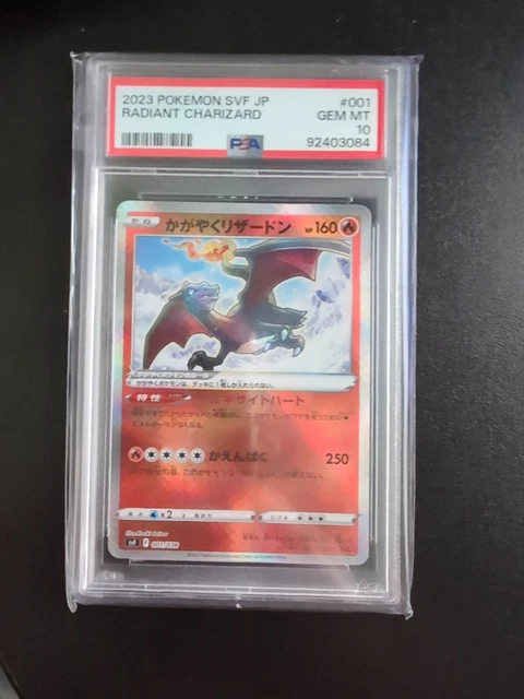 CARTE POKÉMON RADIANT Charizard Dracaufeu Radieux VSTAR Universe 2022 - PSA 10 EUR 20,00 ...