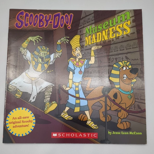 SCOOBY DOO! MUSEUM Madness by Jesse Leon McCann 2008 Scholastic Paperback $10.00 - PicClick CA