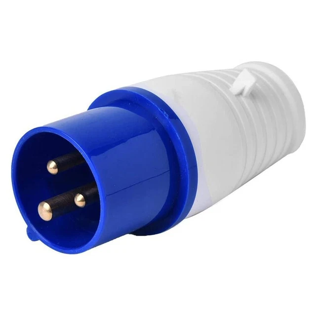 HEAVY DUTY INDUSTRIAL Plug and Socket 3core 3P 32A Electrical Connector ...