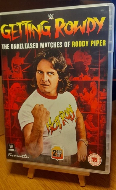 WWE GETTING ROWDY The Unreleased Matches of Roddy Piper 2 DVD set (2019 ...