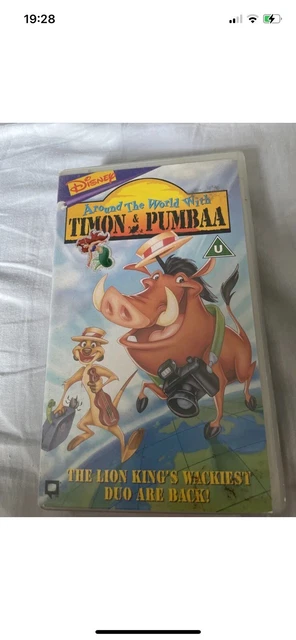 DISNEY AROUND THE World With Timon And Pumbaa Vhs £3.00 - PicClick UK