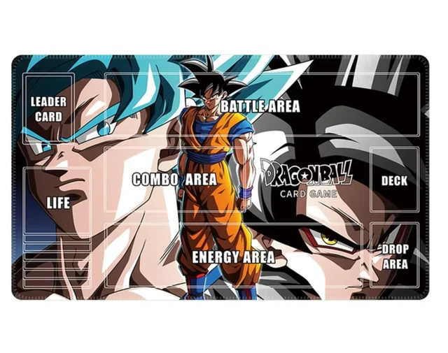 DRAGON BALL Z GT Super GOKU SSJ4 Playmat style CARD mat pad ONE PIECE ...