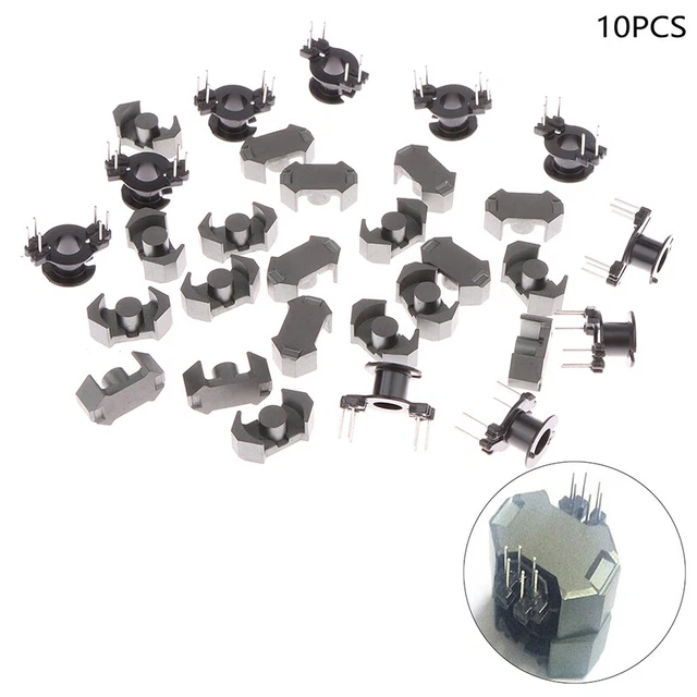 10 PC RM5 Ferrite Cores With Bobbin Vertical 3+3 Transformer Core Magnetic Cores £4.64 - PicClick UK