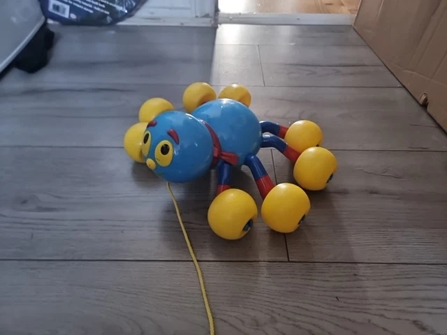 CBEEBIES WOOLLY & Tig Spider Wheeled Pull Along Rare Toy 2014 £9.99 ...