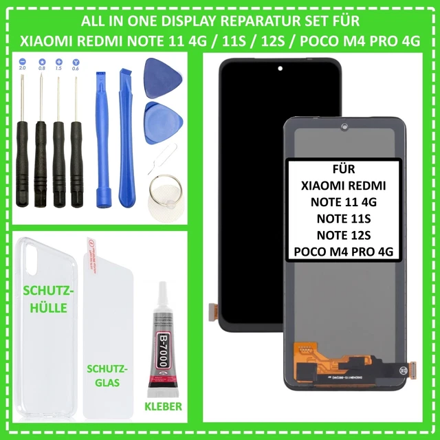 DISPLAY FÜR XIAOMI Redmi Note 11 4G / 11S / 12S / Poco M4 Pro 4G LCD TouchScreen EUR 20,89 ...