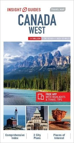 INSIGHT GUIDES TRAVEL Map Canada West (Map) Insight Guides Travel Maps EUR 8,68 - PicClick FR