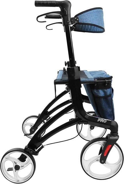 KMINA PRO - Rollator for Tall People (User Height 5'9" to 6'6 ...