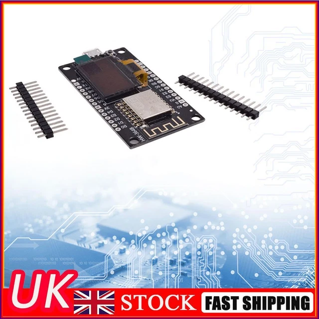 Nodemcu Esp8266 Development Boards 0 96 Inch Oled Display Esp 12e Wifi Modules £8 39 Picclick Uk
