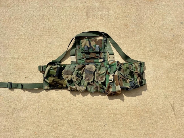 SDS M81 WOODLAND Ranger RACK LBV Chest Rig EUR 183,69 - PicClick FR