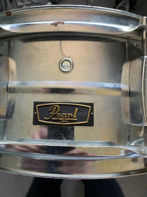 VINTAGE 14” PEARL? Snare Drum with Premier Tension Rods & Internal ...