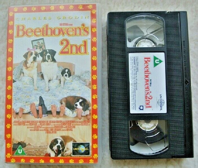 BEETHOVEN’S 2ND DISNEY VHS Video Tape 1993 £9.95 - PicClick UK
