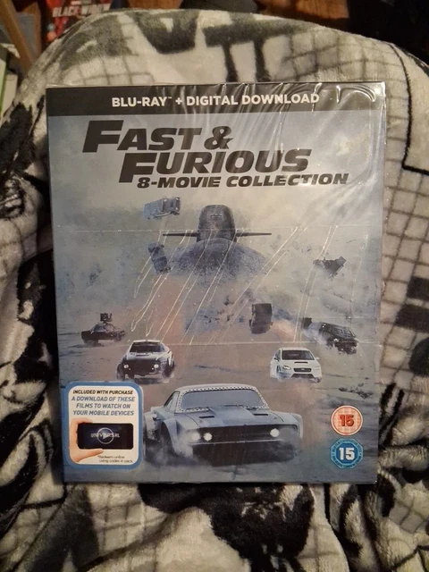 THE FAST & Furious 8-Film Collection (1-8 Blu-Ray) [2017] £21.49 ...