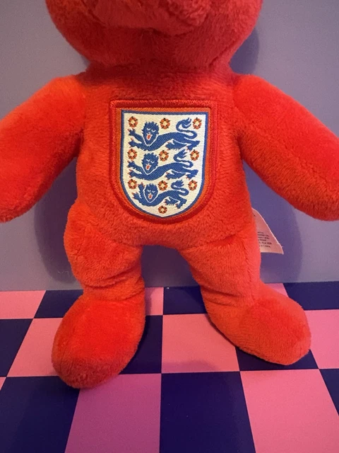 RED ENGLAND FOOTBALL Team Teddy Bear Soft Toy 8” Plush Official ...