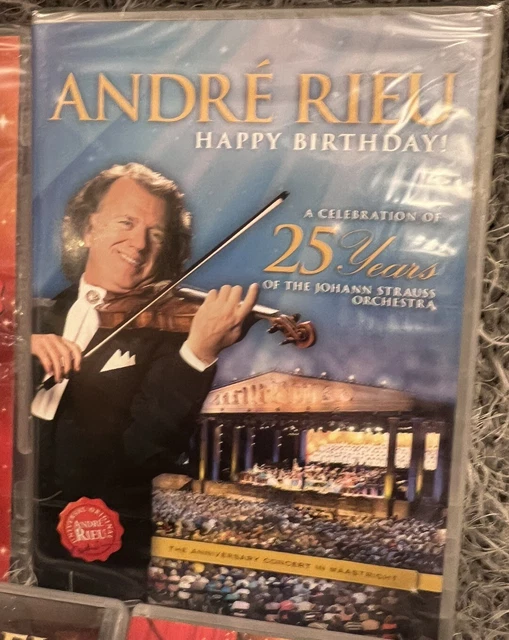 ANDRE RIEU DVD Bundle 17 New And Used Dvd Concert Bundle Worldwide Play ...