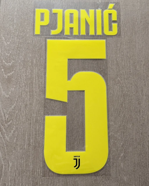 STAMPA NOME + Numero Giocatore 5 Pjanic Juventus 18/19 Third EUR 14,00 ...