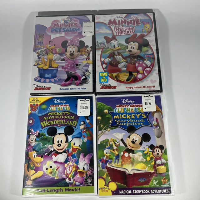 MICKEY MOUSE CLUBHOUSE DVD Lot Of (10) Disney Junior Children’s Show ...
