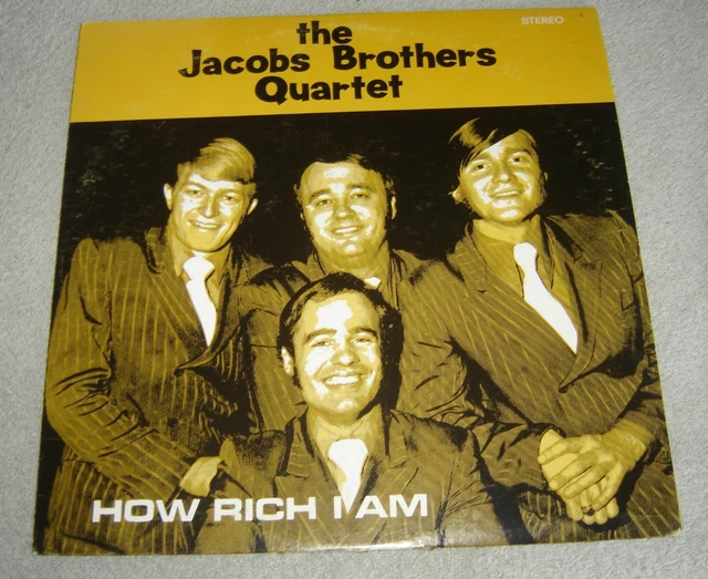 THE JACOBS BROTHERS Quartet How Rich I Am LP Hymntone HPS 7531 NM- £6. ...