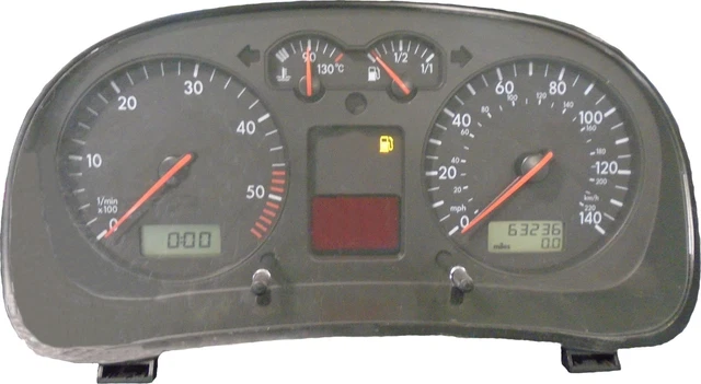 VW GOLF MK4 Instrument Cluster Dashboard Repair Service Check Below £ ...
