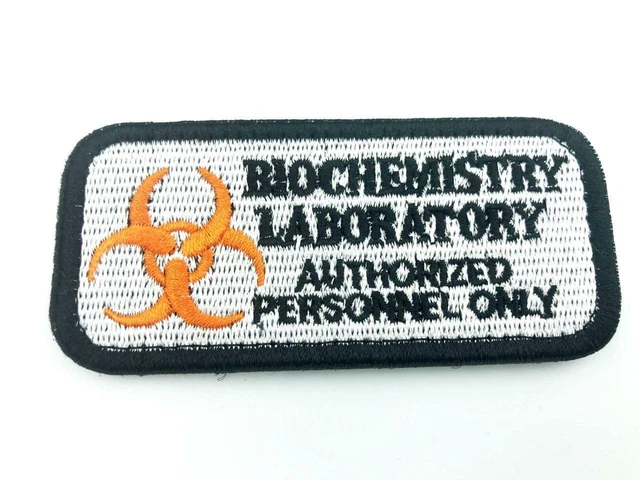 RESIDENT EVIL: VENDETTA Biochemistry Laboratory Embroidered Airsoft ...