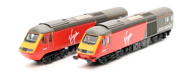 DAPOL 2D-019-205 N Gauge Class 43 HST Power Car Set 43080/091 Virgin ...