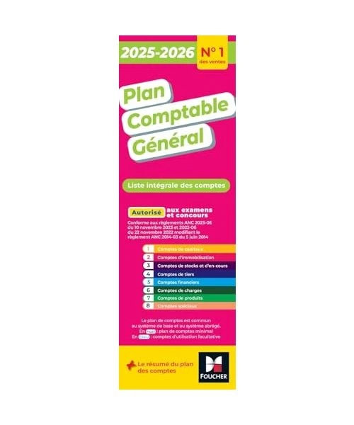 PLAN COMPTABLE GÉNÉRAL - PCG - 2025-2026, Paugam, Sébastien EUR 9,35 ...
