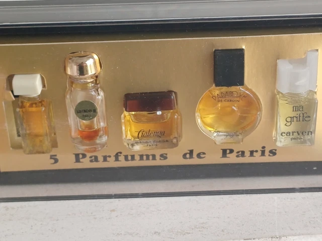 VINTAGE PARFUMS DE Paris Miniature Set New £12.77 - PicClick UK