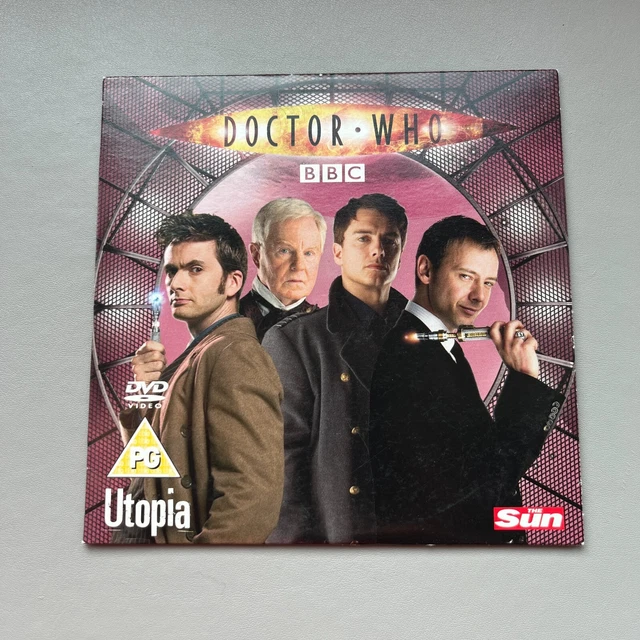 DOCTOR WHO UTOPIA David Tennant Promo DVD The Sun Newspaper £2.99 ...