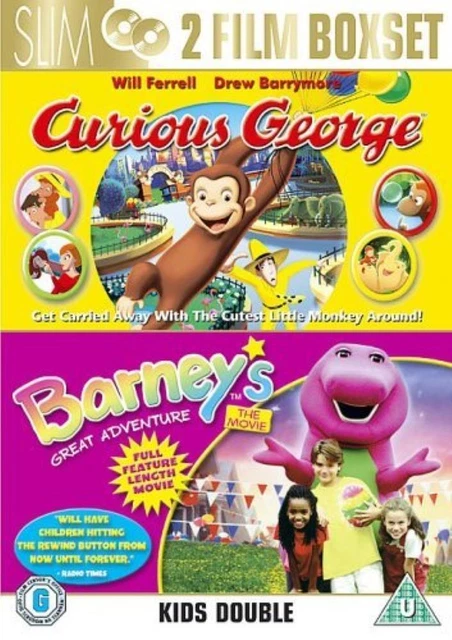 CURIOUS GEORGE/BARNEY'S GREAT Adventure DVD George Hearn £8.00 ...