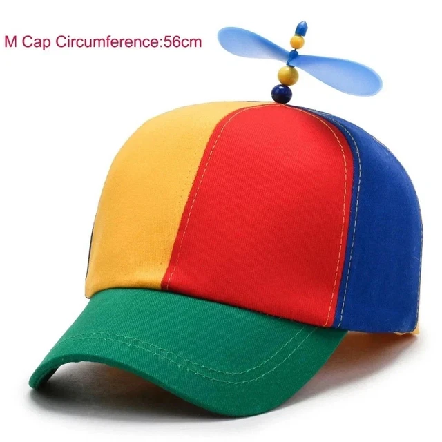 HELICOPTER CLOWN HAT Propeller Hat Adults Kids Fancy Dress Accessory £5 ...