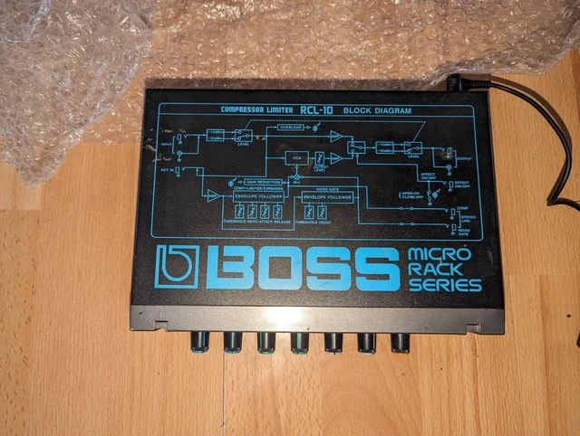 BOSS MICRO RACK RCL-10 Compressor Limiter £75.00 - PicClick UK
