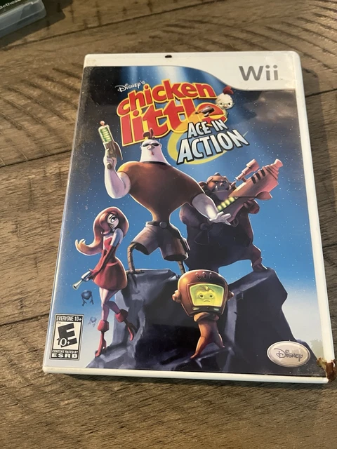 DISNEY'S CHICKEN LITTLE: Ace in Action (Nintendo Wii, 2006) COMPLETE ...