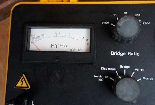 MEGGER BR4 INSULATION Tester £299.99 - PicClick UK
