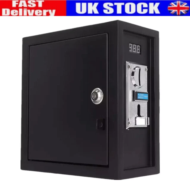 COIN OPERATED TIMER Control Box for Vending Machine Gaming & Washing ...