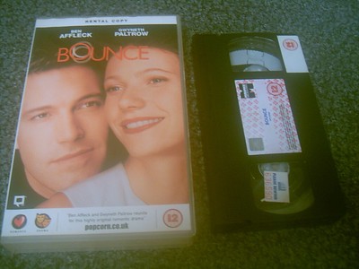 BOUNCE MOVIE-VHS TAPE-BEN Affleck,Gwyneth Paltrow,Natasha Henstridge ...