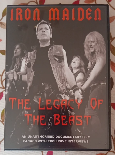 IRON MAIDEN THE Legacy of the Beast DVD 2006 history story heavy metal ...