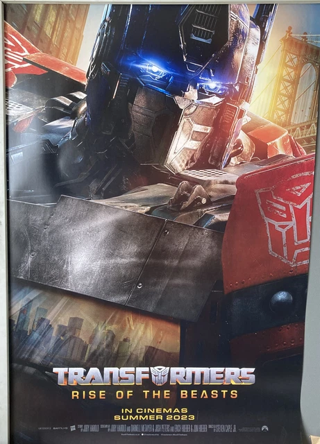 CINEMA POSTER: TRANSFORMERS RISE OF THE BEASTS 2023 (Advance Primal ...