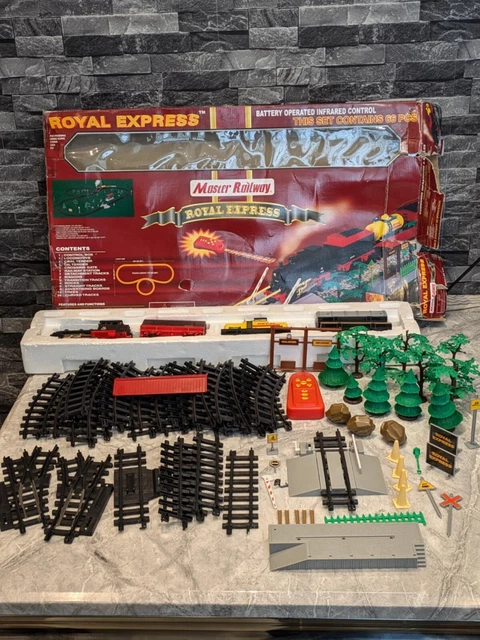 MASTER RAILWAY ROYAL Express Train Set Vintage £83.87 - PicClick UK