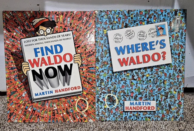 WHERE'S WALDO? 1987 Martin Handford 1st First Edition HC Banned Topless ...