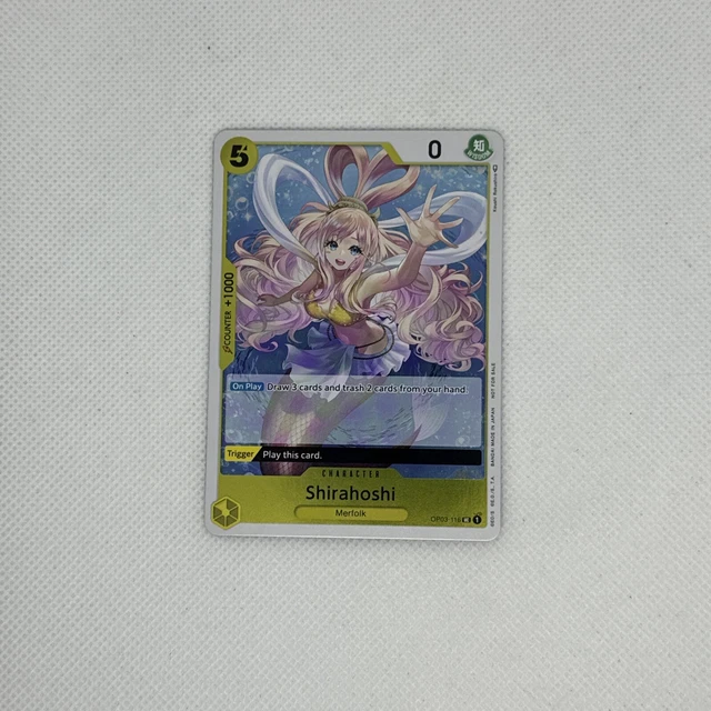 ONE PIECE KINGDOMS Of Intrigue Dash Pack Promo OP03-116 Shirahoshi Alt ...