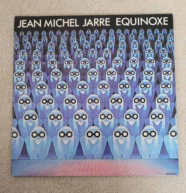 VINTAGE 1978 JEAN Michel Jarre EQUINOXE Disque Vinyle 33 Tours 33t EUR ...