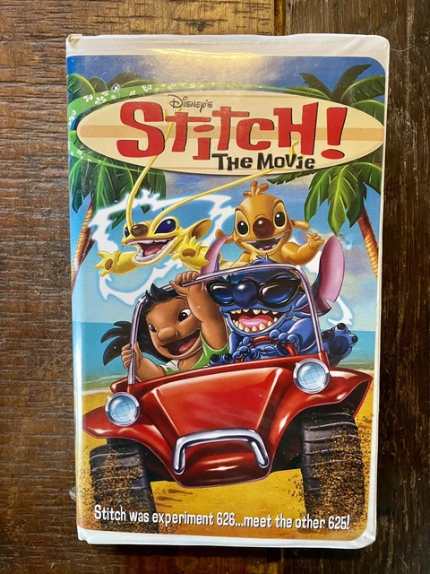 DISNEY’S STITCH THE Movie VHS Clamshell £16.14 - PicClick UK