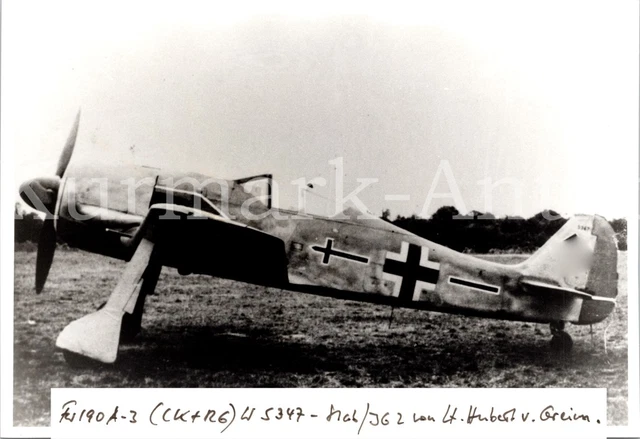 B461 FOTO WEHRMACHT Archiv Repro Luftwaffe Flugzeug Fw190 Emblem ...