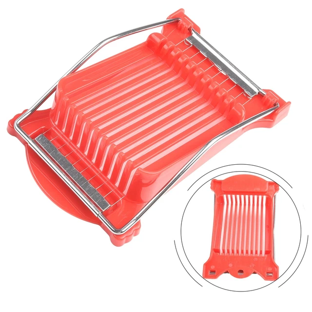 LUNCH MEAT SLICER Stainless Steel Wires Cutter for Cheese Egg Vegetable ...