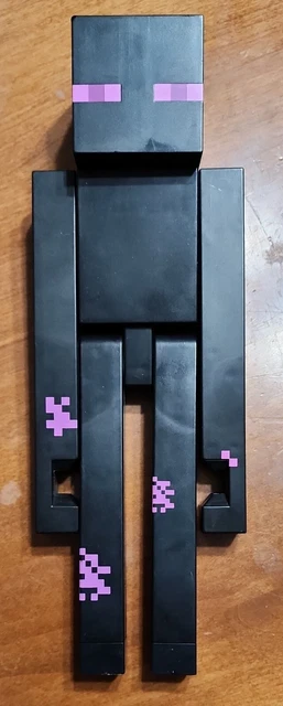 RARE MINECRAFT ENDERMAN Lg Scale Action Figure 11” Mojang MATTEL 2018 ...