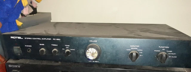 ROTEL RC850 PREAMPLIFIER with built in phono-stage £80.00 - PicClick UK