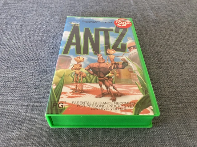 VINTAGE COLLECTABLE DREAMWORKS Antz VHS Video Tape $44.95 - PicClick AU