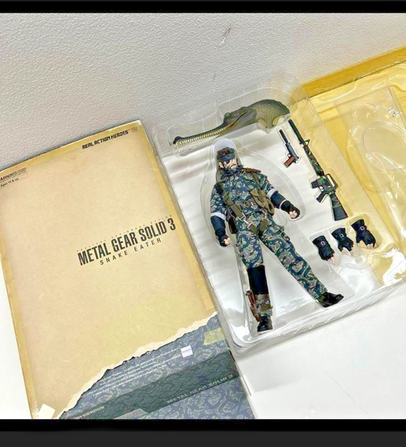 MEDICOM TOY RAH Metal Gear Solid 3 Snake Eater Camouflage Ver 1/6 ...