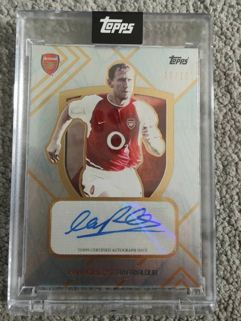 2024 TOPPS ARSENAL Invincibles 2003/2004 Ray Parlour 10/10 Auto ...